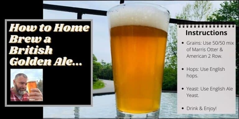 How to Home Brew a British Golden Ale | 2025