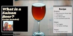 What is a Saison Beer? | (With Recipe)